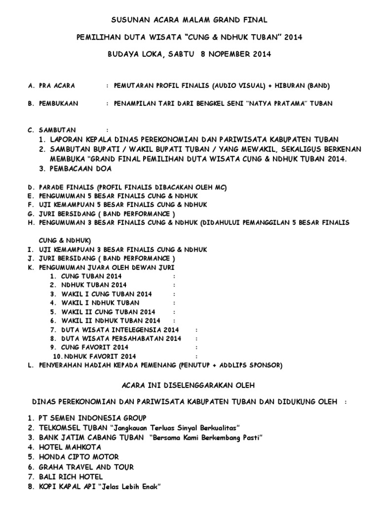 Susunan Acara Malam Mappacci - Delinewstv