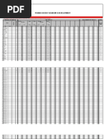Afl Agility Testing-Comparision-Tables | PDF | Physical Exercise ...