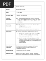 Comprehensive Farm Vocabulary List | PDF | Agriculture | Cattle