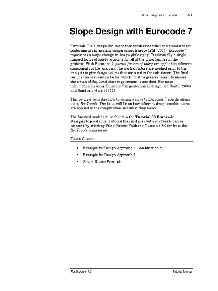 Tutorial 03 Eurocode Design | PDF | Mechanical Engineering | Engineering