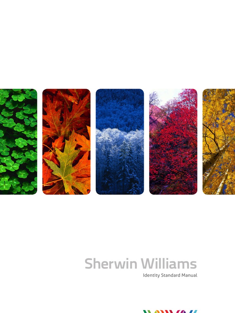 Sherwin Williams: Identity Standard Manual | PDF | Logos | Typography