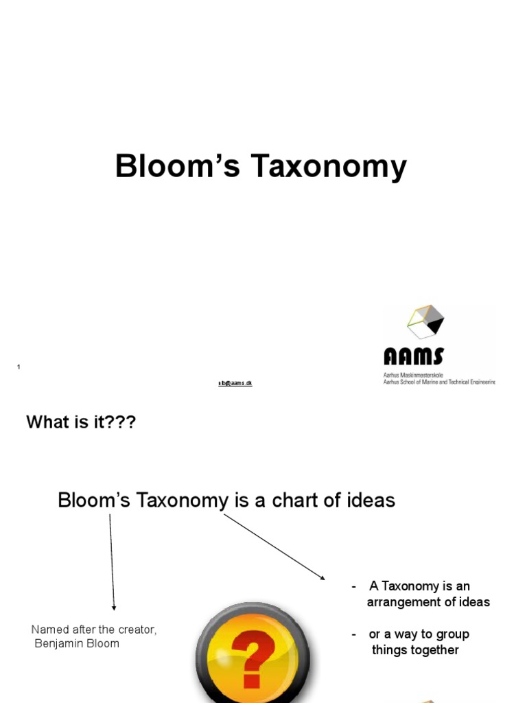 Blooms Taxonomy | PDF | Reading Comprehension | Analysis
