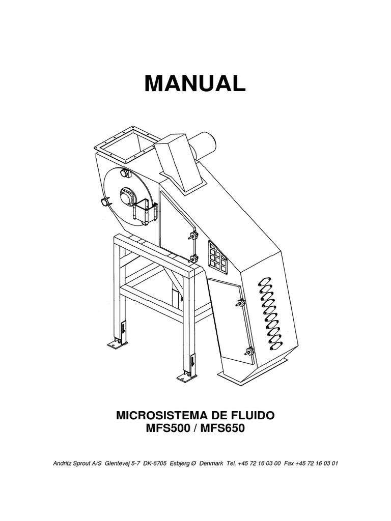 Mfs500 Manual Es | PDF | Bomba | Tornillo