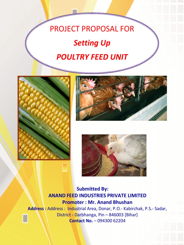 Project Proposal For Setting Up Poultry Feed Unit | Download Free PDF ...