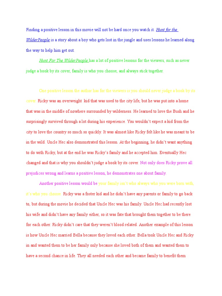 HFTWP Analysispaper Savannajosephson | PDF | Essays | Paragraph