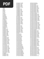 Numero Del 3000 Al 5000 | PDF