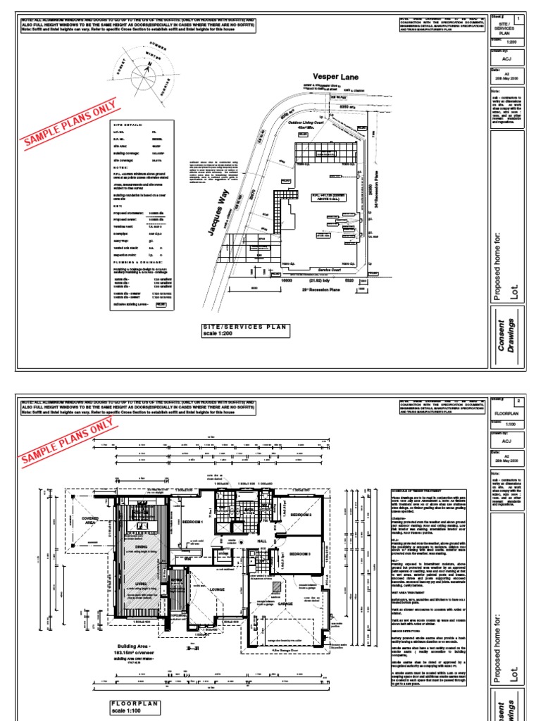 sample-building-plans2.pdf | Environmental Technology | Water And The ...