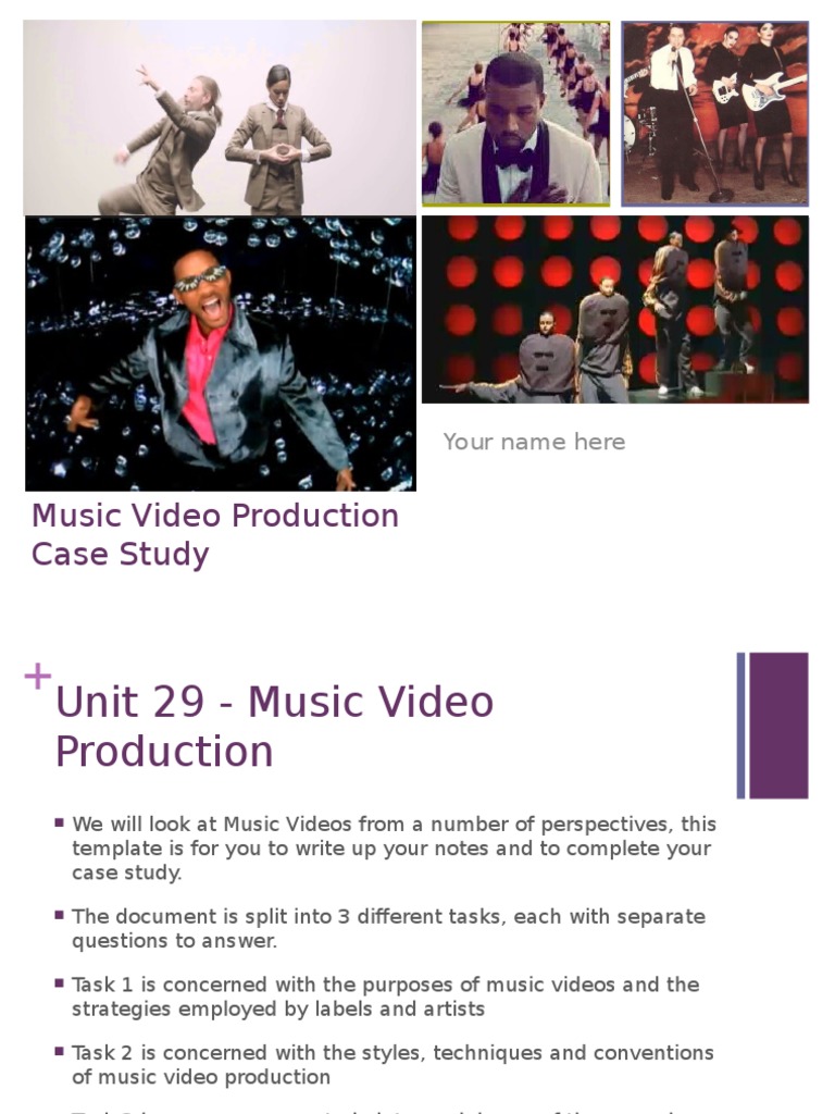 Music Video Case Study 1 | PDF | Intertextuality | Brand