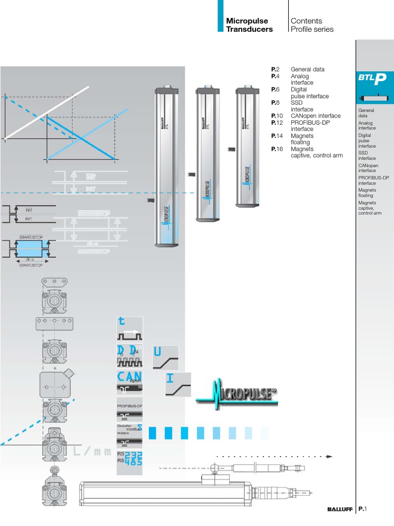 Micropulse Transducers Overview | PDF | Electrical Engineering ...