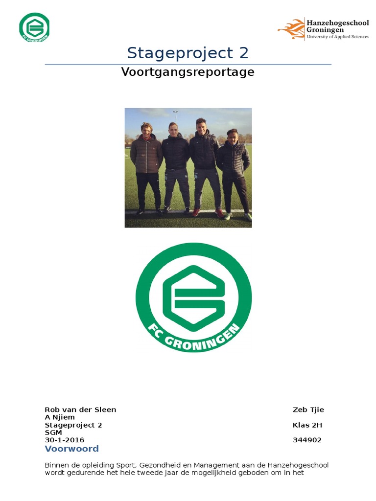 Stageverslag Periode 2 Zeb | PDF