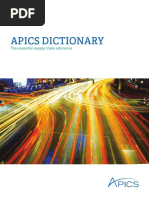 ASCM Supply Chain Dictionary | PDF