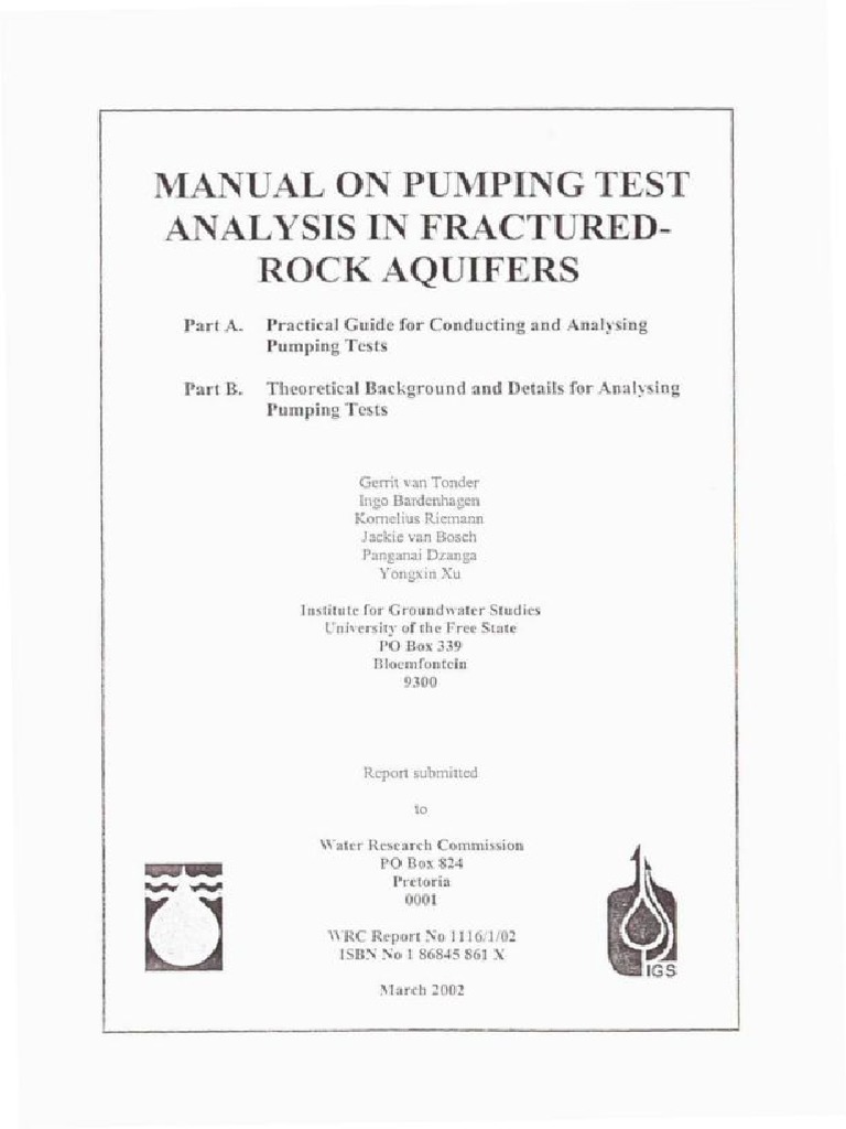 Manual para ROCAS FRACTURADAS PDF | PDF | Science & Mathematics