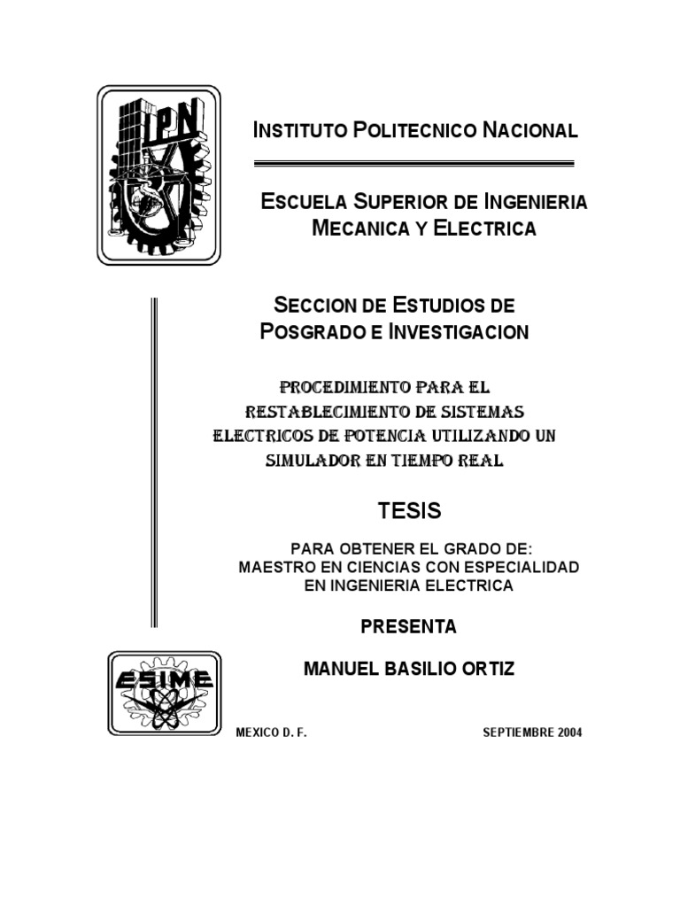 ESIME-ZAC MAESTRIA Basilio Ortiz Manuel | Download Free PDF | Scada ...