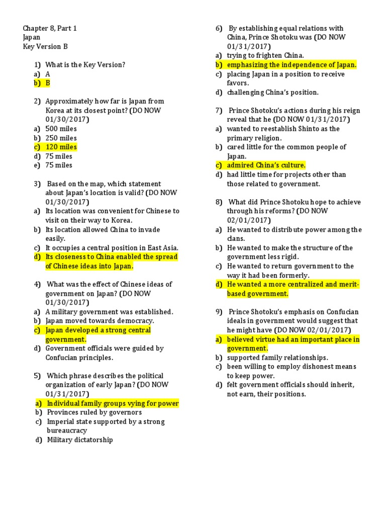 Seventeen Article Constitution Of Prince Shotoku