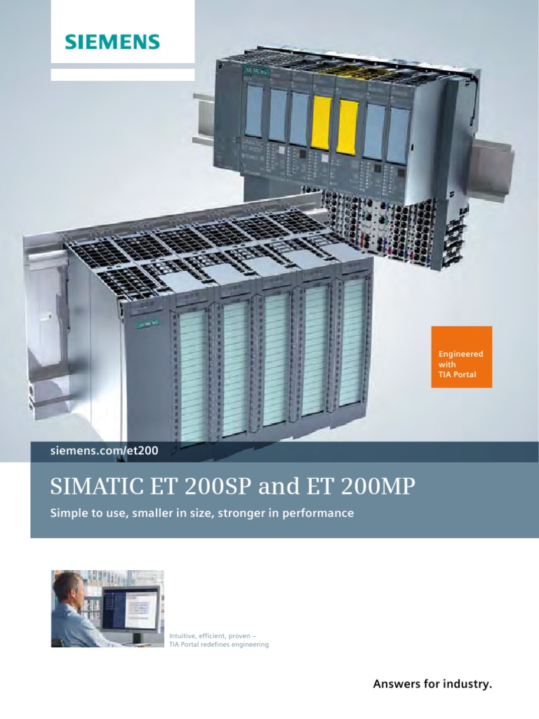 Diferencias Et200sp - Et200mp | PDF | Physical Layer Protocols ...