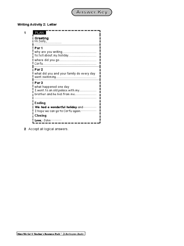 How To Write A Letter | PDF