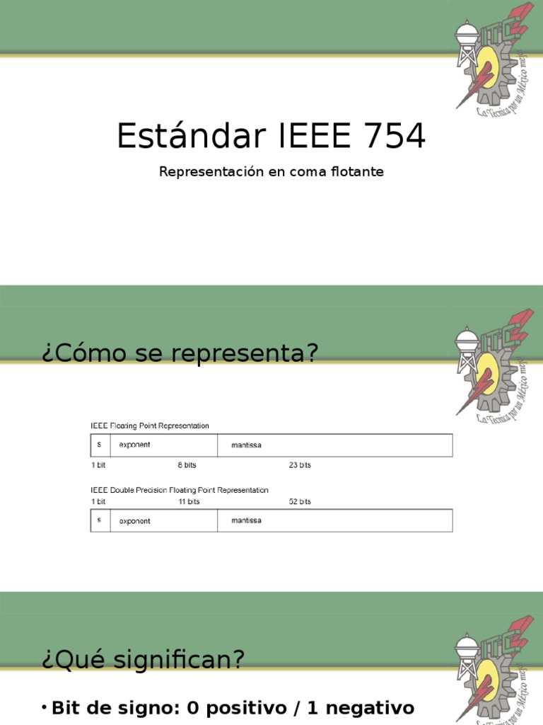 Estándar IEEE 754 | PDF