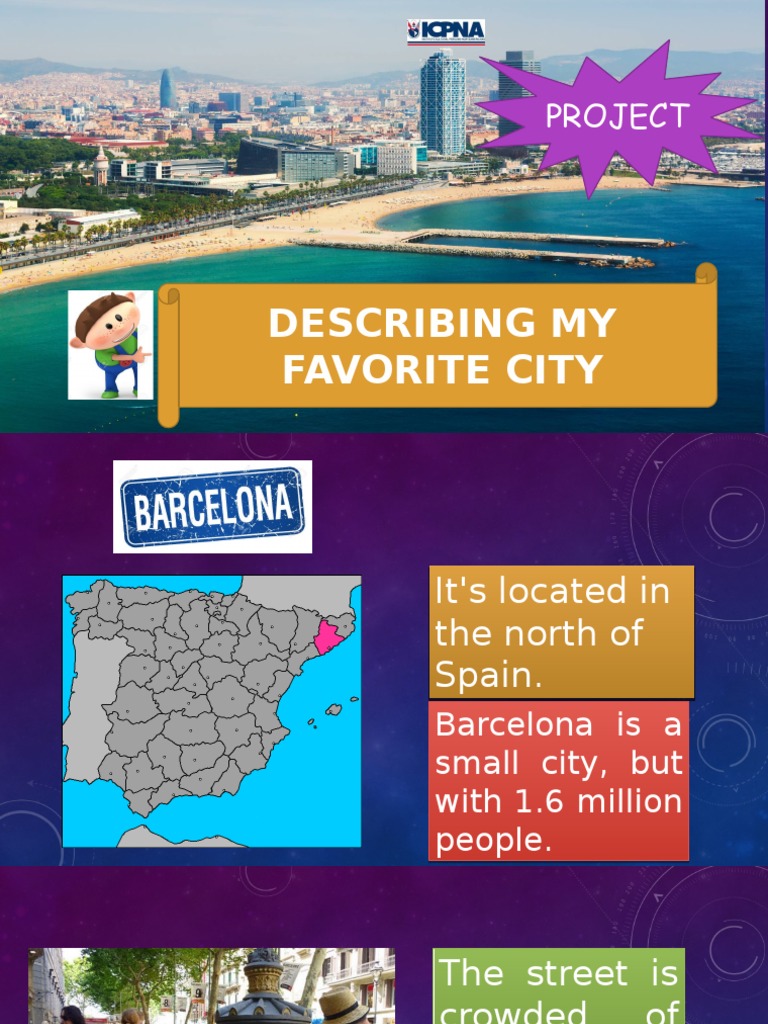 Project: Describing My Favorite City | PDF