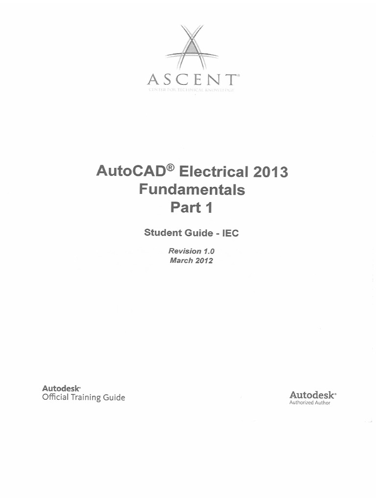 Autocad Electrical - Part 1 | PDF