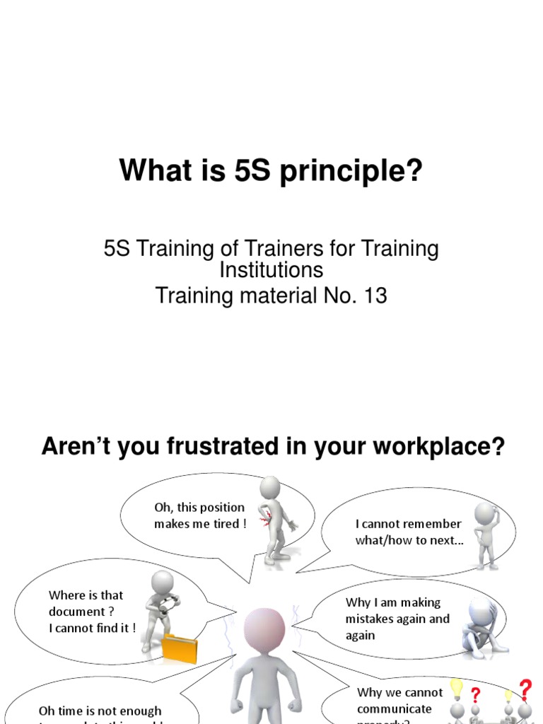 5S Principle | PDF | Industries | Quality