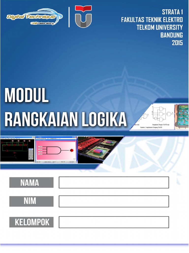 Modul Praktikum Rangkaian Logika 2015 Fix Pdf Pdf