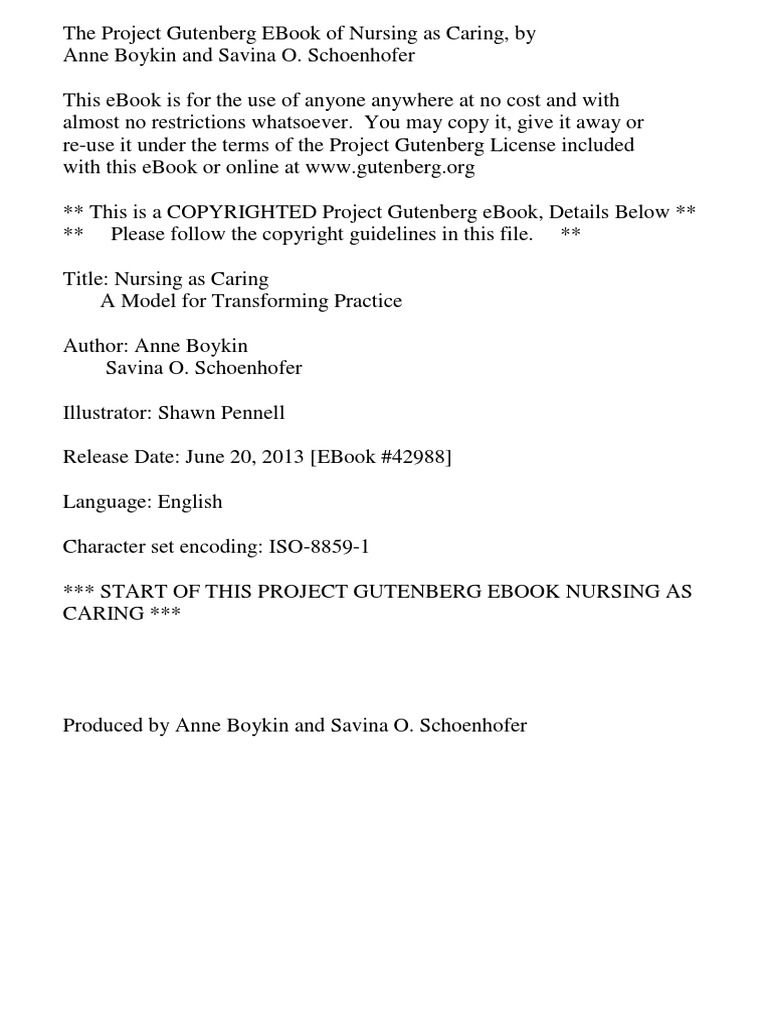 Anne Boykin | PDF | Theory | Nursing