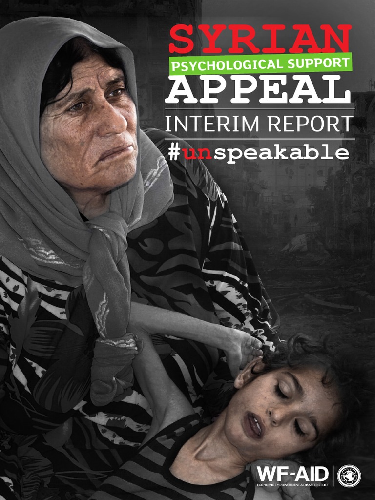 Syrian Refugee Mental Health Report | PDF | Lebanon | Refugee
