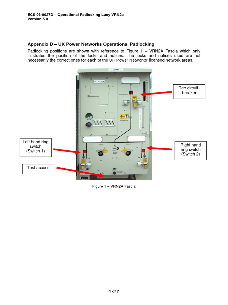 Switchgear Interlocks | PDF | Power (Physics) | Equipment