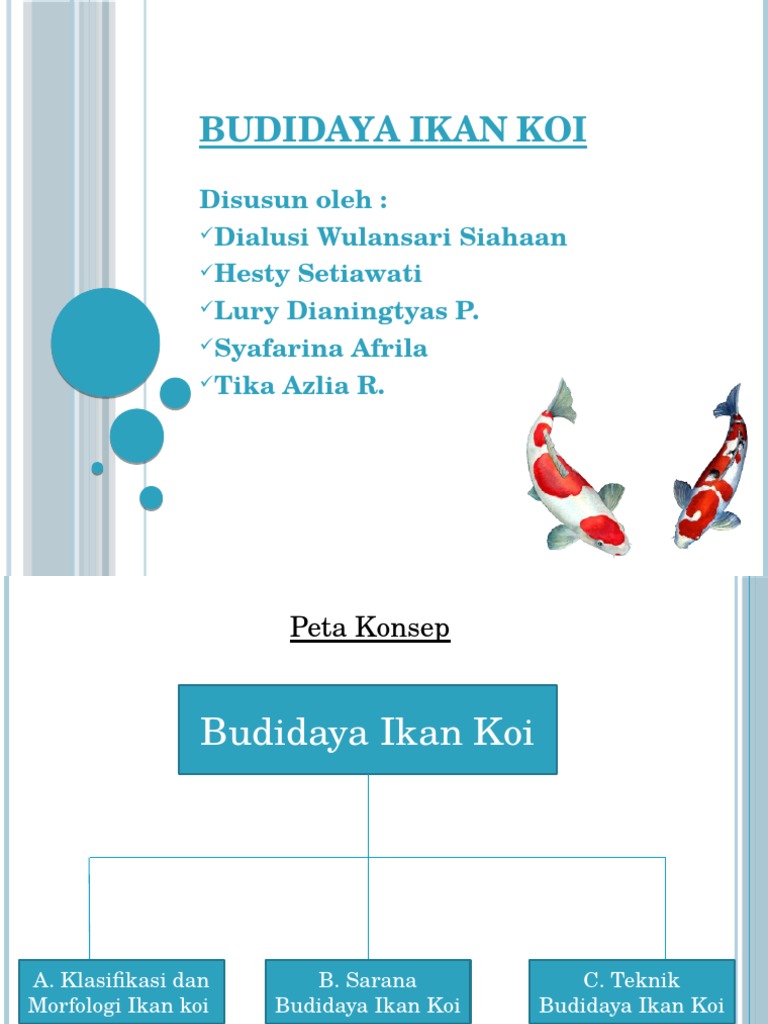 TEKNIK BUDIDAYA IKAN KOI | PDF