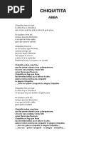 Letra de La Canción Cielito Lindo - Pedro Infante | PDF