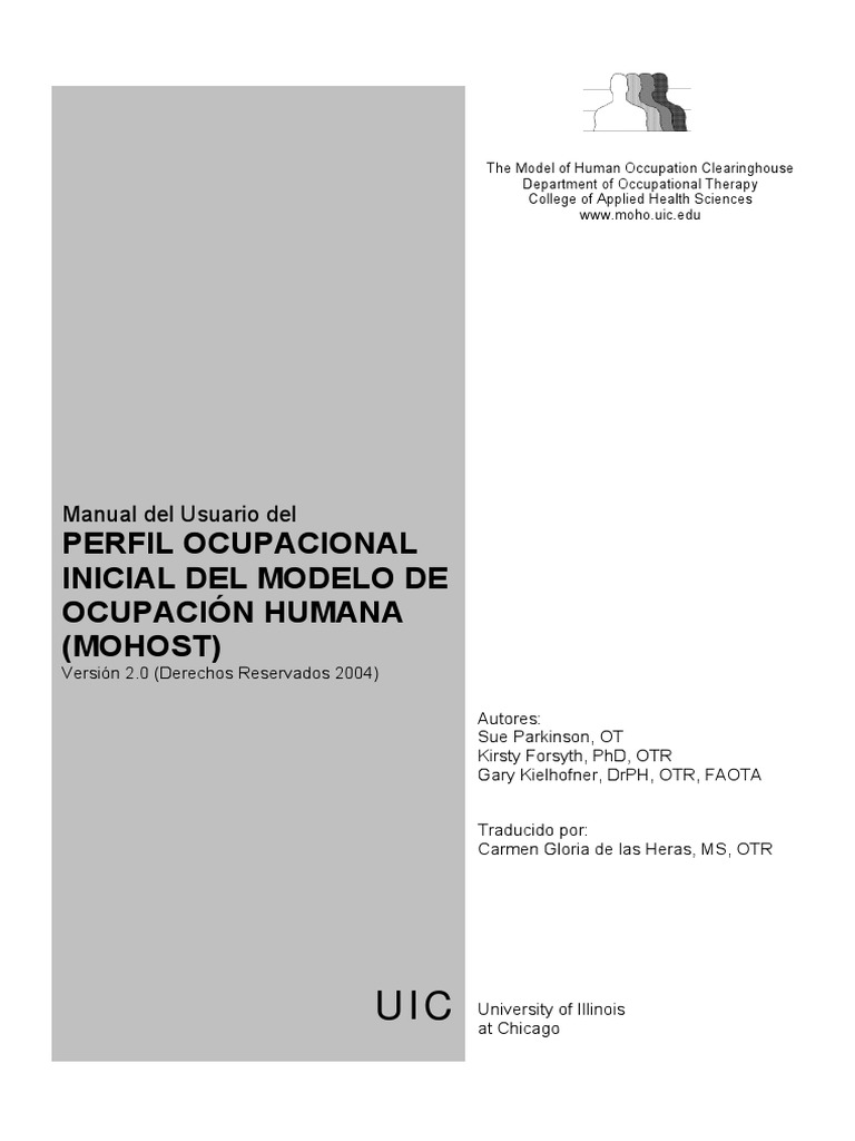 Spanish MOHOST PDF | PDF | Toma de decisiones | Evaluación