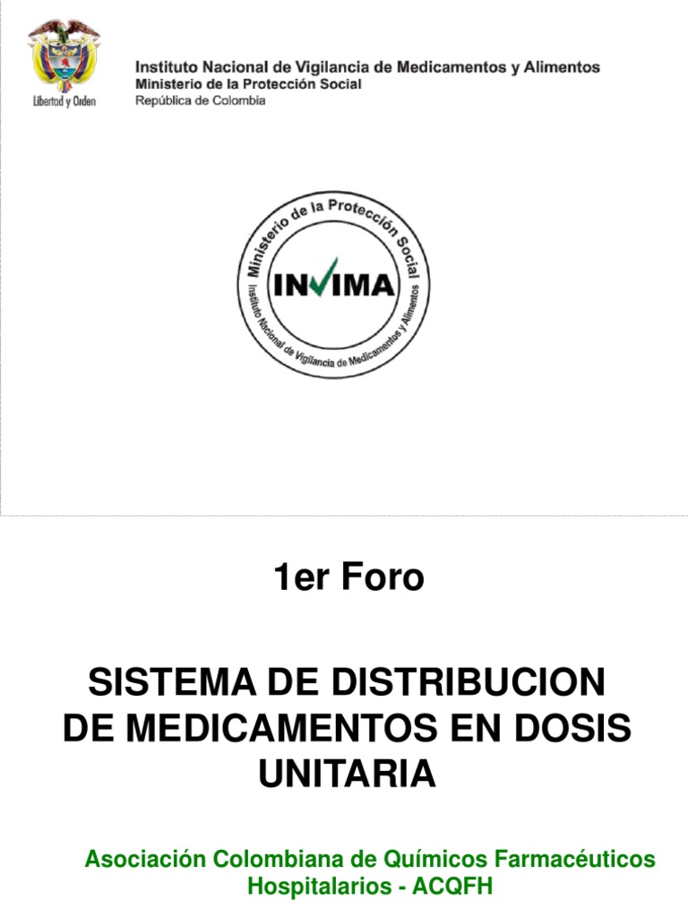 13 - Bpe - Invima | Farmacia | Medicamentos con receta