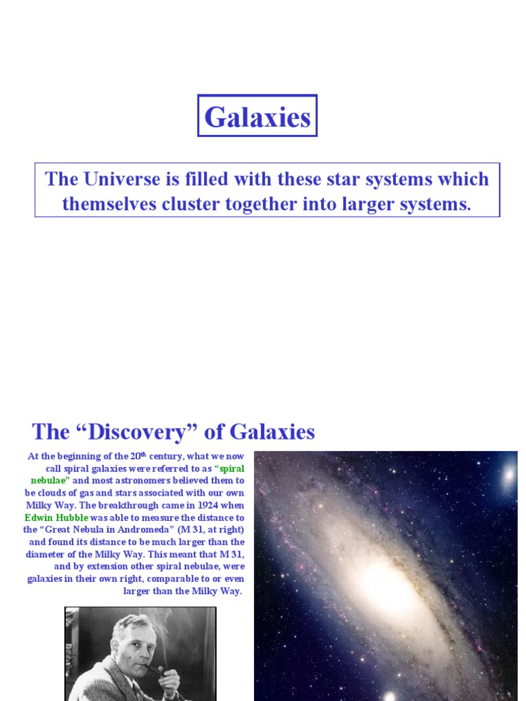 Galaxies | PDF | Milky Way | Quasar