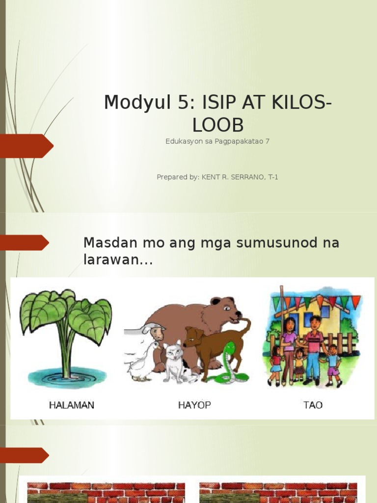 Modyul 5 - Isip at Kilos-Loob | PDF