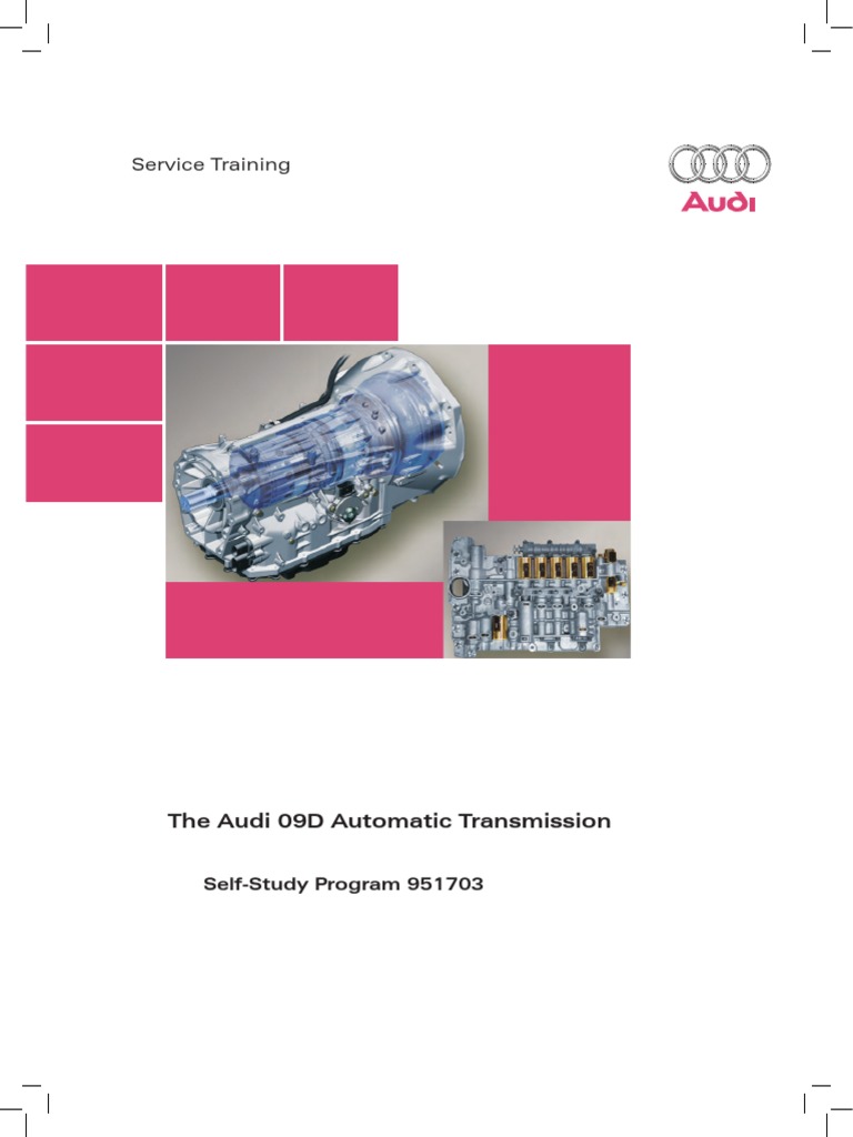 Audi 09D Transmission PDF | PDF | Clutch | Transmission (Mechanics)