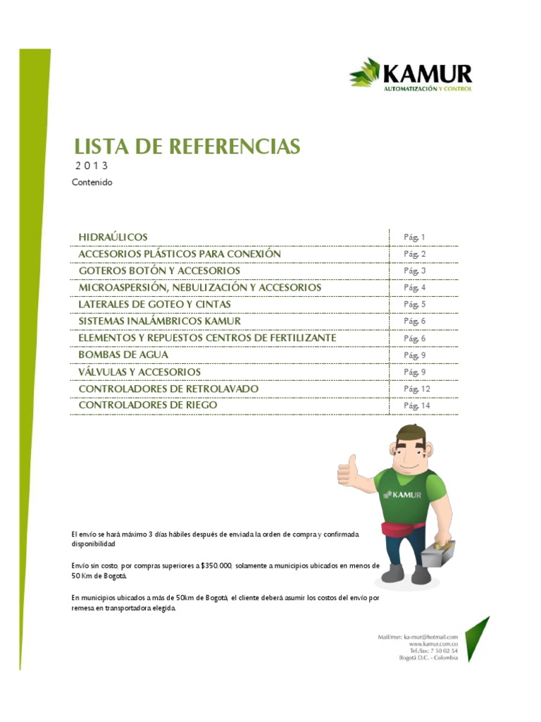 Kamur Catalogo | PDF | Tecnología de medios | Business