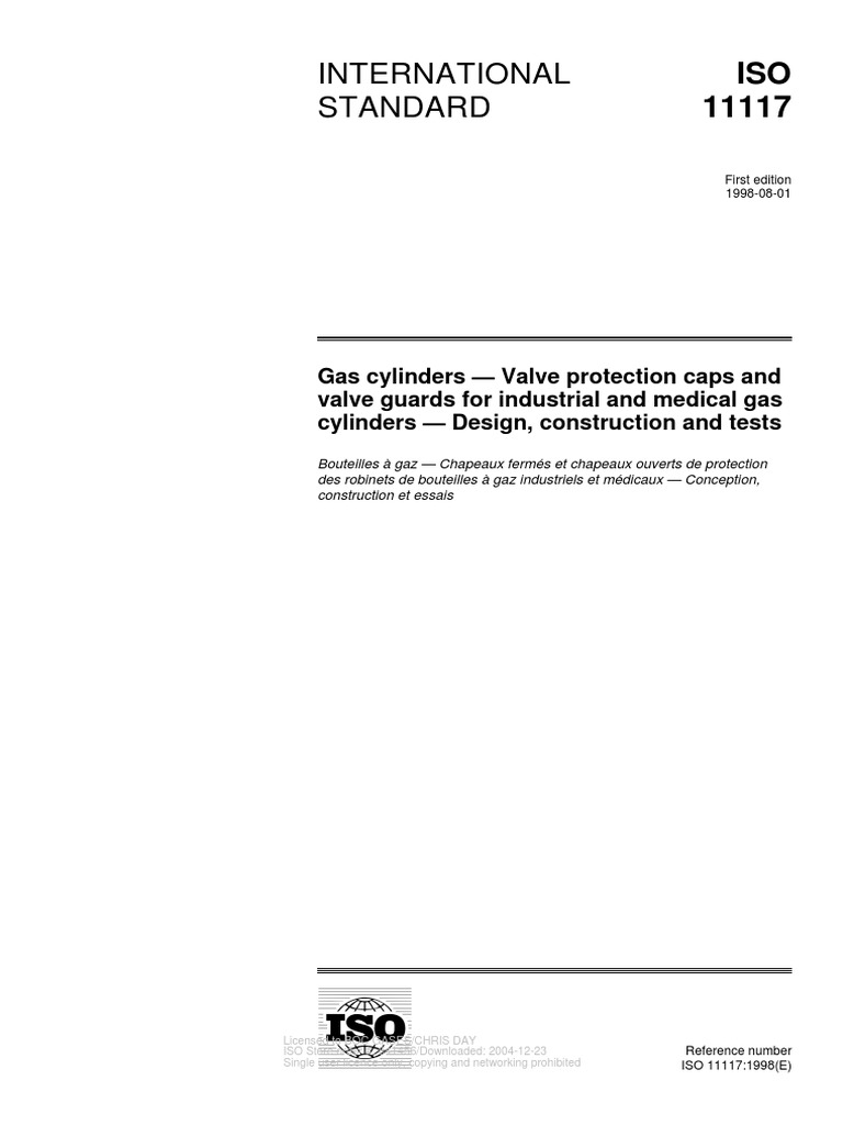 Iso 11117 | PDF | Engineering Tolerance | Screw