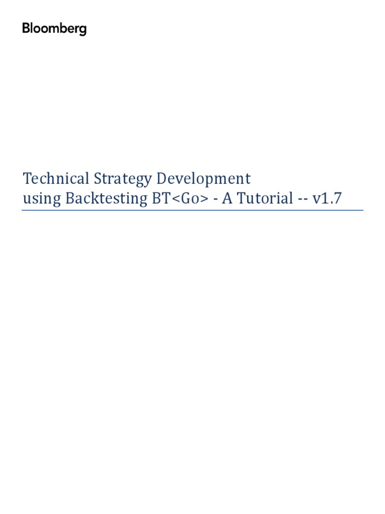 Backtesting Strategies with BT | PDF | Order (Exchange) | Futures Contract