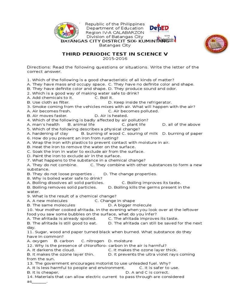 Science 5 | PDF | Series And Parallel Circuits | Electricity
