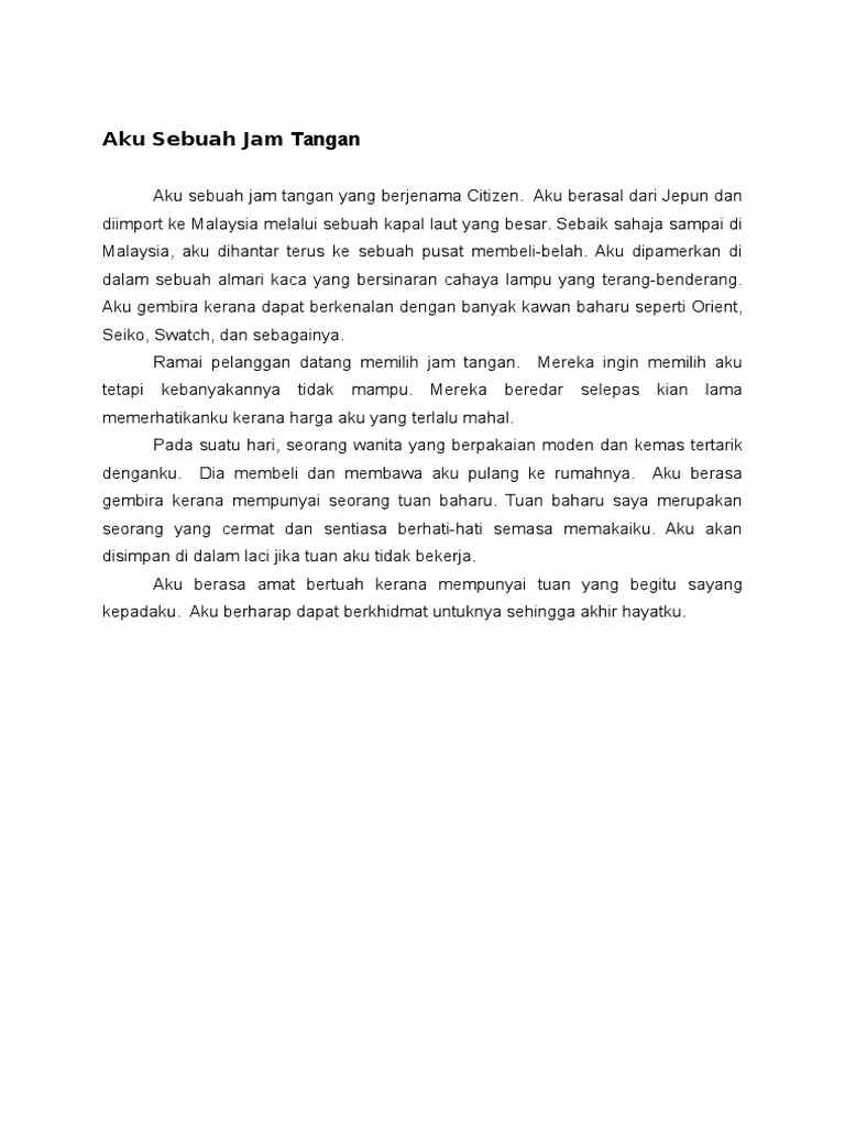 Cara Menaip Karangan | PDF