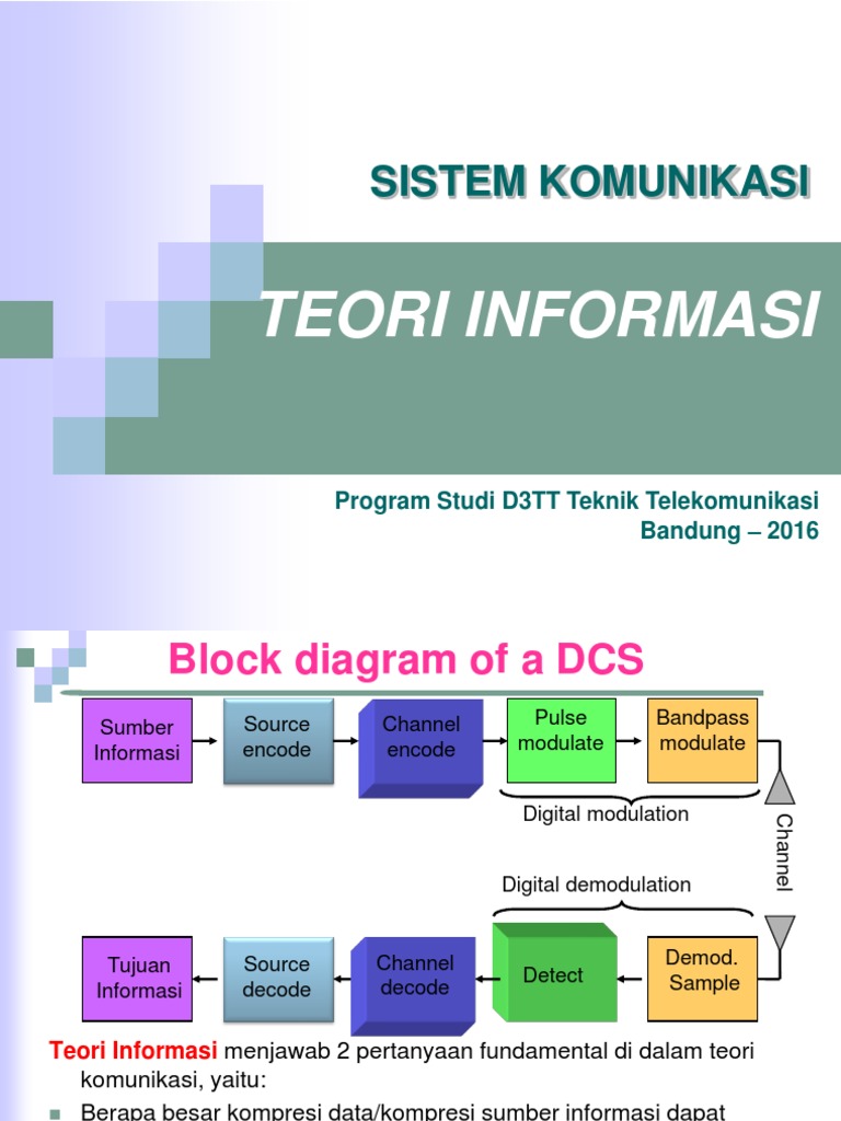 Modul 14 Source Coding | PDF