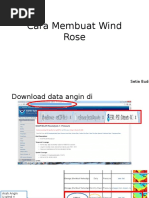 Cara Mengolah Data Dan Mengoperasikan Aplikasi WRPLOT | PDF | Karier & Perkembangan | Komputer