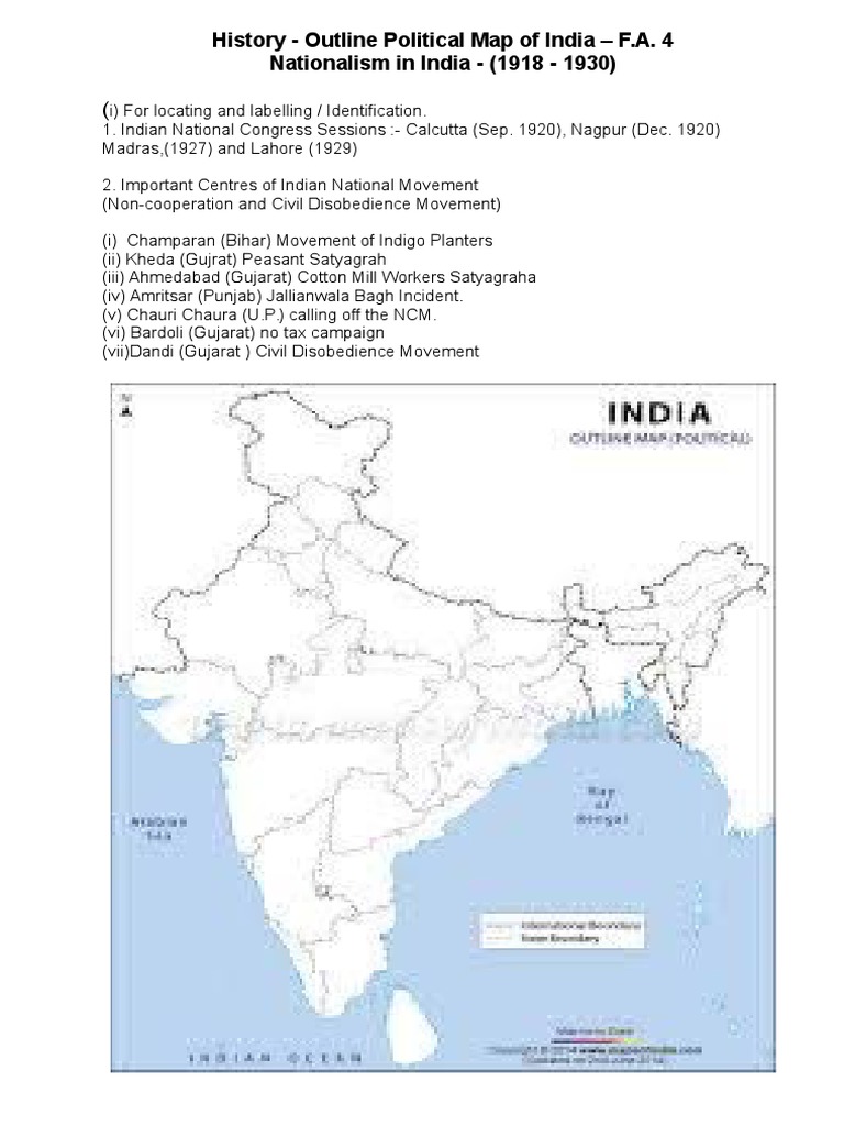 Practice Map Work | PDF