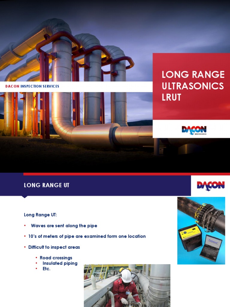 Long Range Ultrasonic Testing Presentation | PDF | Pipe (Fluid ...