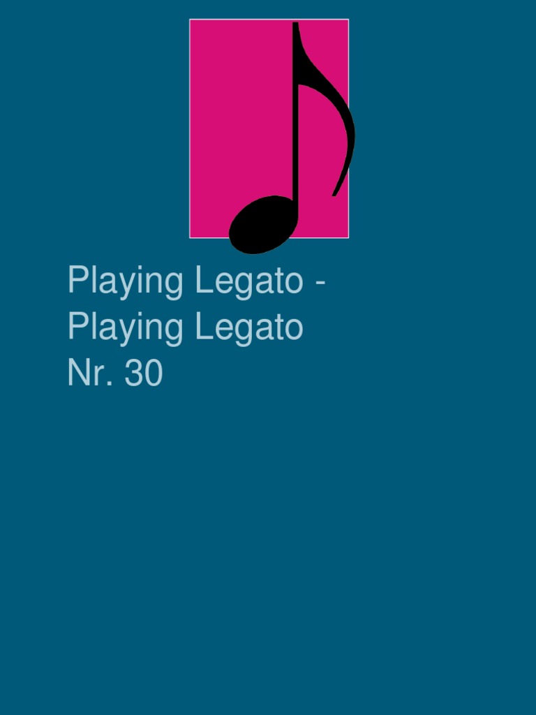 Mastering Legato Technique in Music | PDF