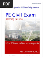 PE Civil - Structural Practice Exam | PDF | Beam (Structure) | Deep ...