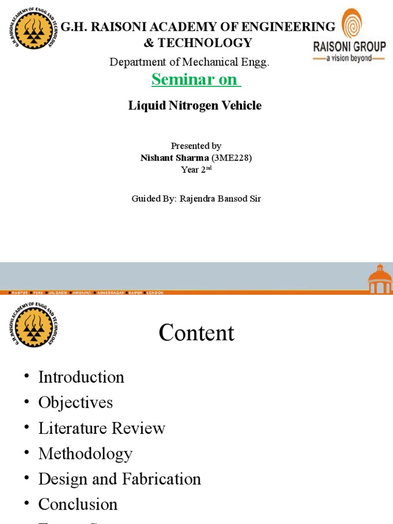 Liquid Nitrogen Vehicle Overview | PDF | Gases | Sustainable Technologies