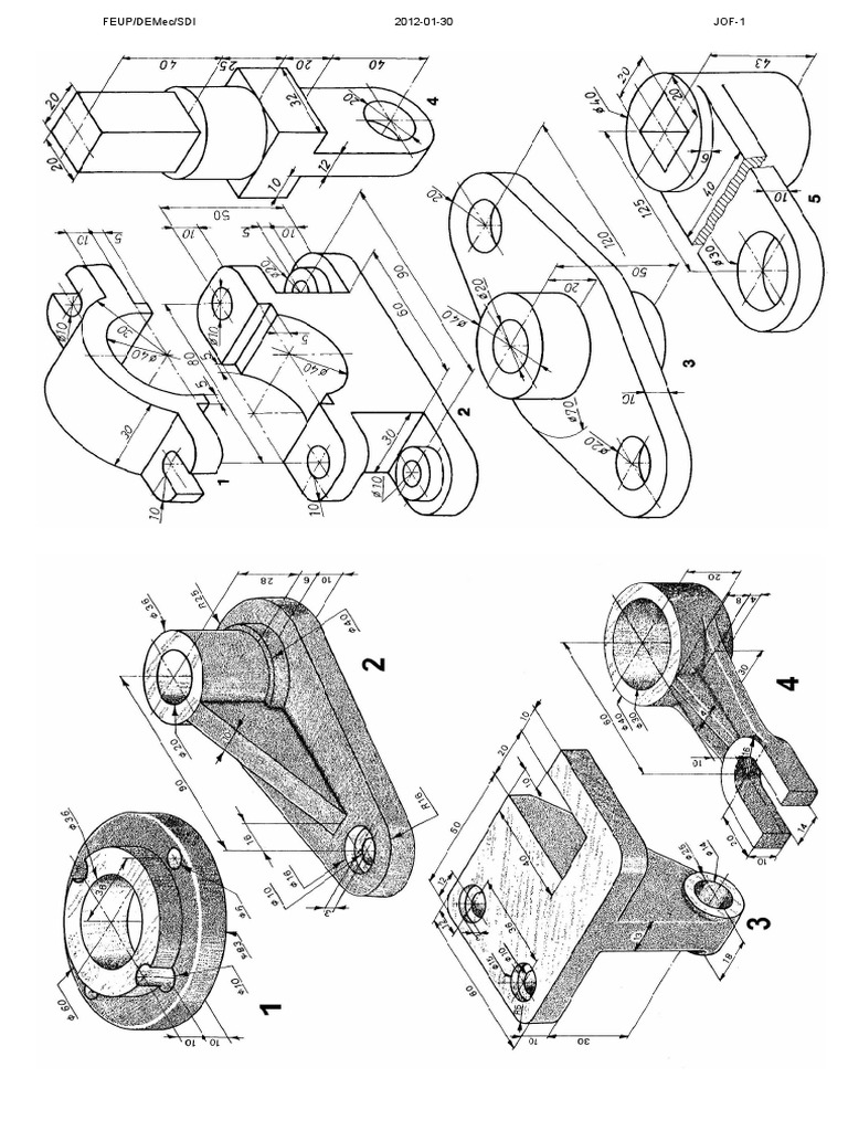 Exercicios Solidworks | PDF | Crafts | Tools