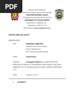 PNP - Narrative Report | PDF | Crime Scene | Criminal Law