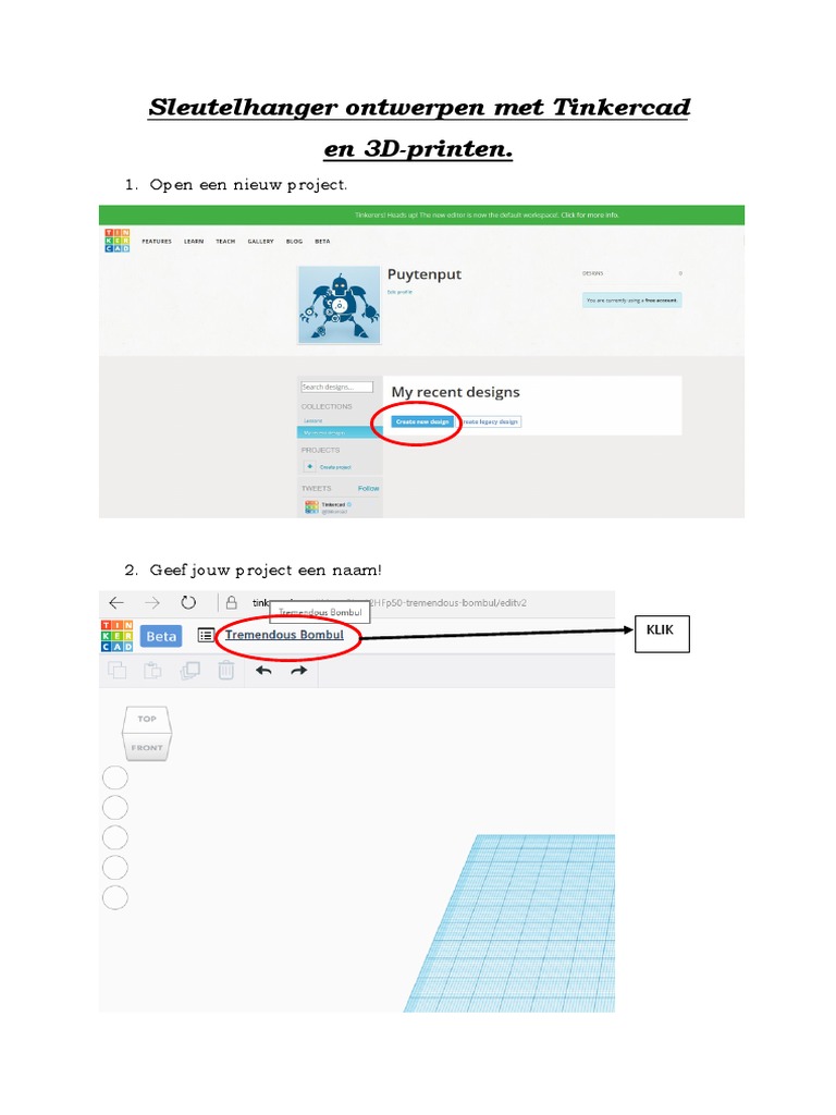 Workshop Tinkercad | PDF